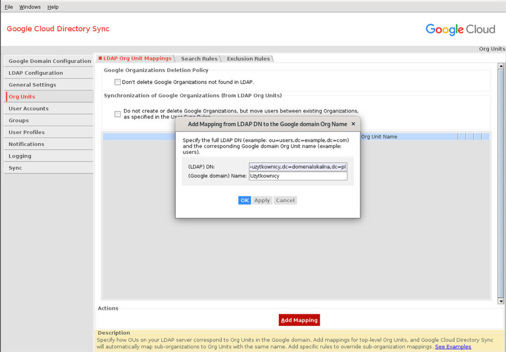 Do czego służy i jak skonfigurować Google Cloud Directory Sync (GCDS ... Do czego służy i jak skonfigurować Google Cloud Directory Sync (GCDS ...
